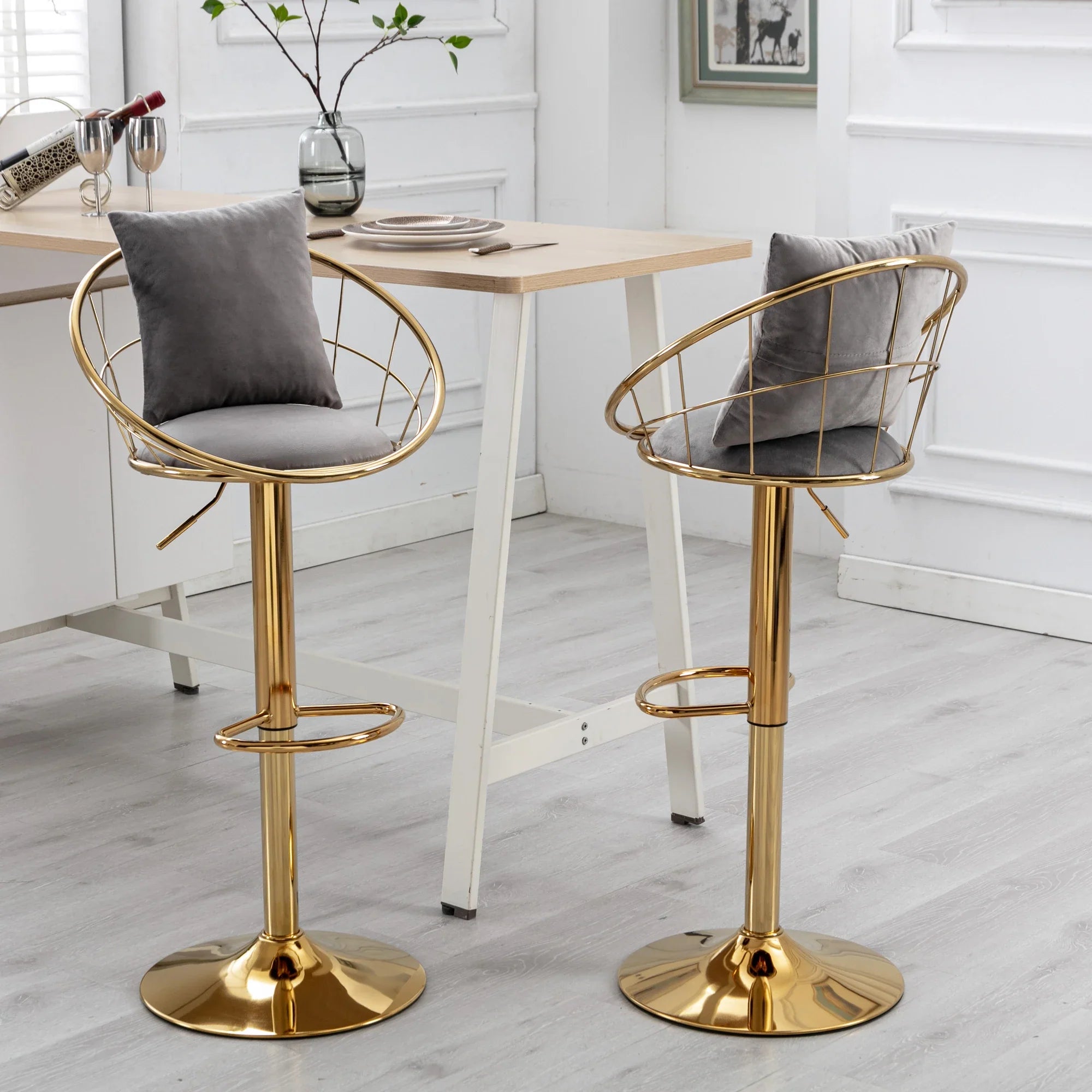 Modern Velvet Bar Stools: Elevating Your Home Bar Design – Unapologetic ...